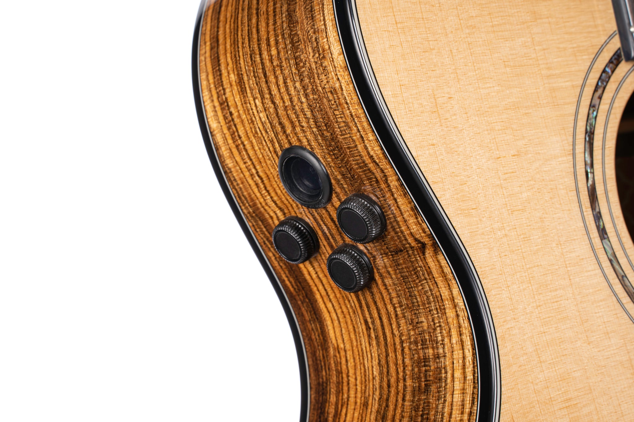 Cort Gold Series OC6 Bocote Acoustic-Electric Guitar, Natural Glossy W