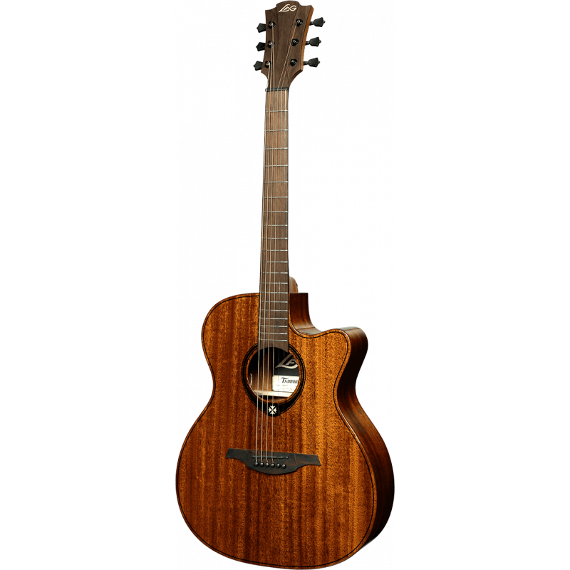 Lâg T98ACE Auditorium Cutaway Acoustic-Electric Guitar