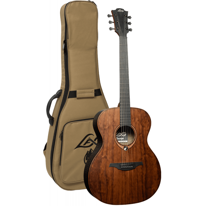 Lâg Sauvage Auditorium Acoustic Guitar With Gigbag