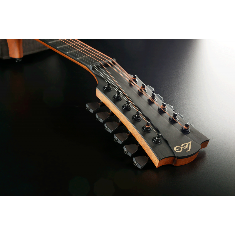 Lâg Sauvage J12CE Jumbo 12-string Acoustic-Electric Guitar