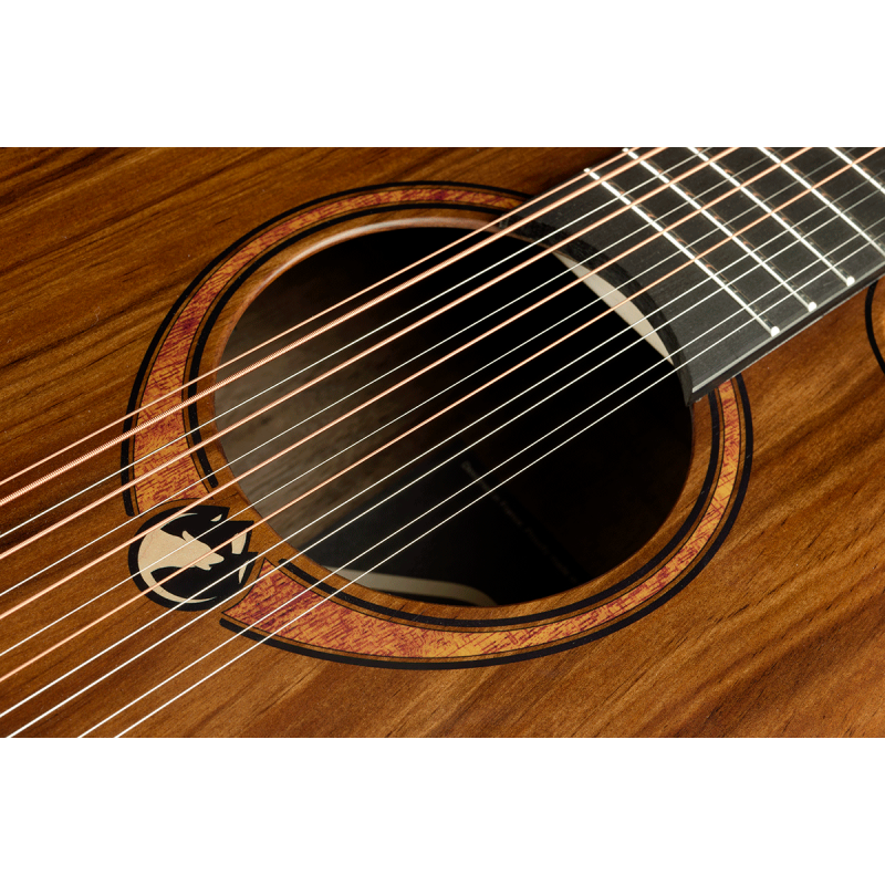 Lâg Sauvage J12CE Jumbo 12-string Acoustic-Electric Guitar