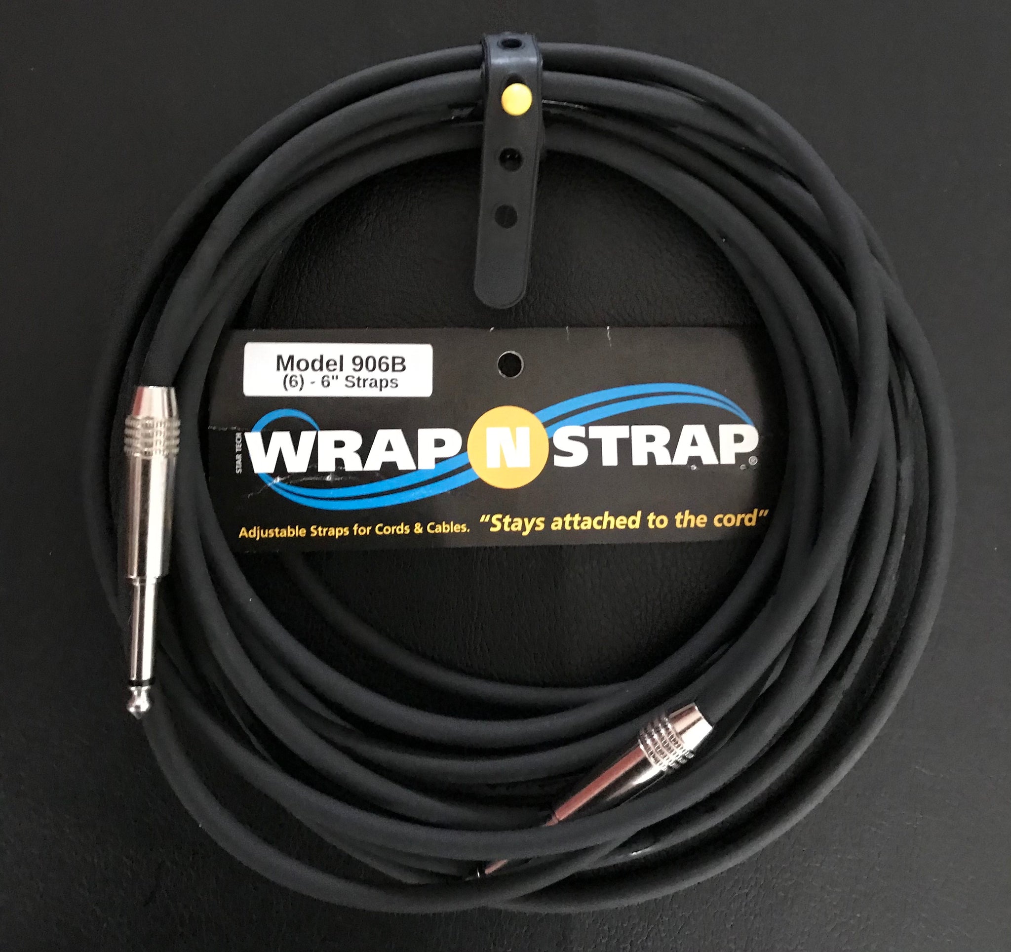 Wrap N Strap 906B 6” Instrument Cord Organizer Straps, 2 -Sets of Six